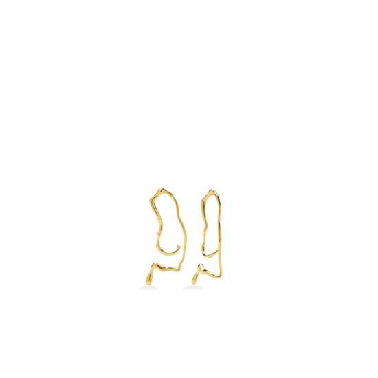 Gold Plated Womens Earrings