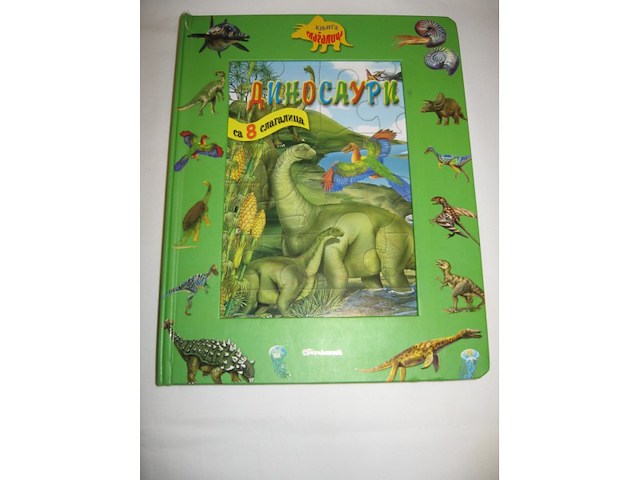 Knjiga slagalica - Dinosauri