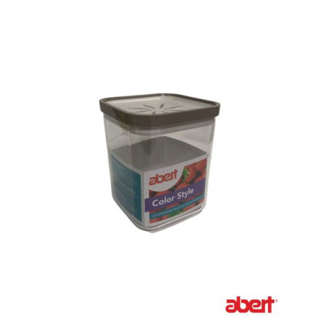 Abert frigo posuda 1,1 L 11x11cm H12,5 siva 400747 ( Ab-0118 )