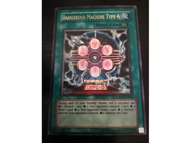 Yu-GI-OH!- Dangerous Machine Type-6 (Ultra rare)