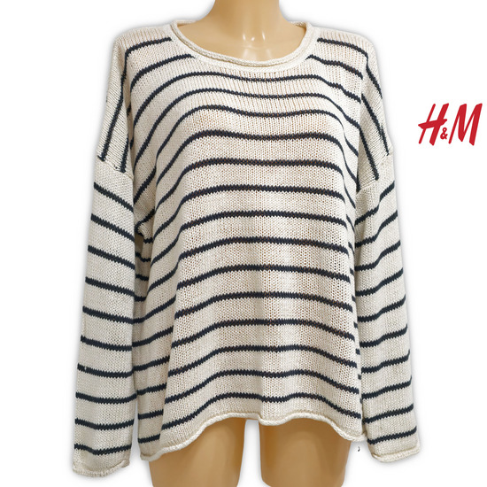H&M BASIC džemper (L)