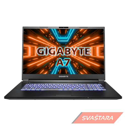 GIGABYTE A7 X1 - Ryzen 9 5900HX/RTX 3070/16 GB/