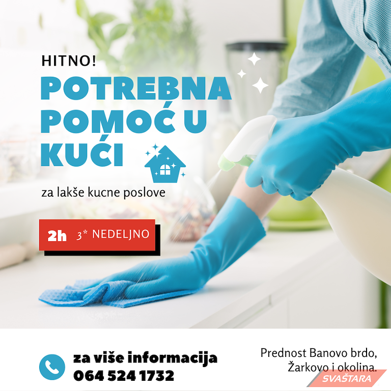 Hitno potrebna pomoć u kući!