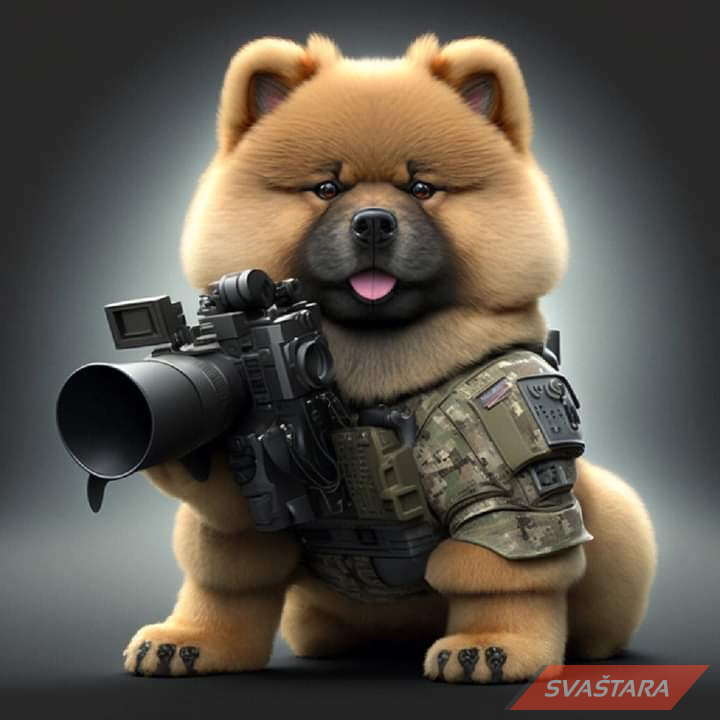 CHOW CHOW CAU CAU STENCI