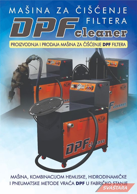 Mašina za čišćenje DPF filtera