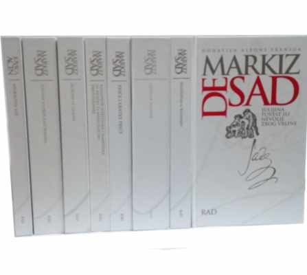 Markiz de Sad - Izabrana dela 1-8