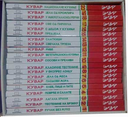 Kuvari komplet 1-20 (Bazar)