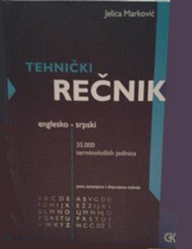 Tehnički rečnik englesko - srpski