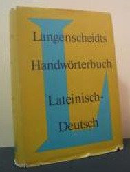 Langenscheidts Lateinisch - deutsch deutsch-lateinish