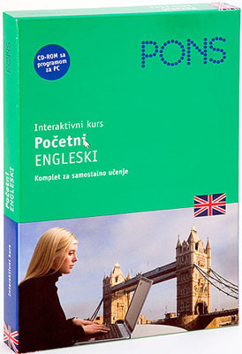 Interaktivni kurs - Početni engleski PONS