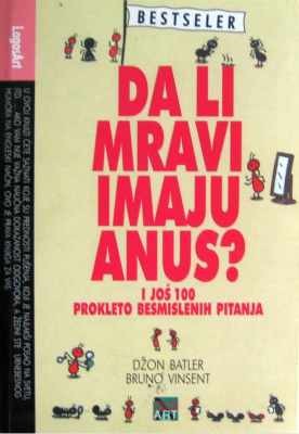 Da li mravi imaju anus?