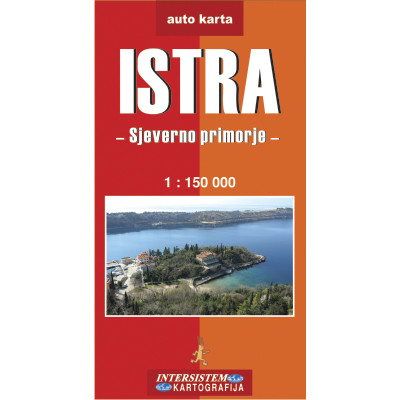 Auto karta Istra - severno primorje