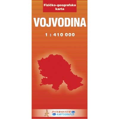 Fizičko-geografska karta Vojvodine