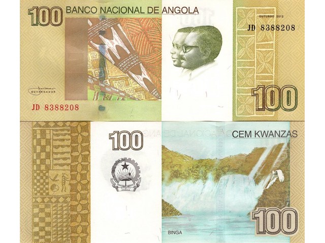 ANGOLA 100 Kwanzas 2017 UNC, P-152