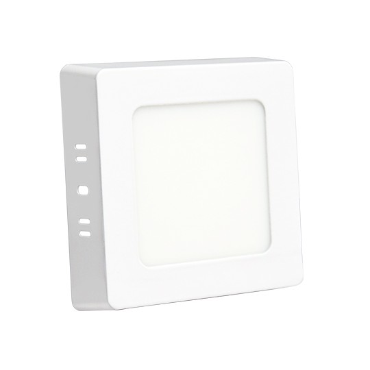 M6NK 6W 3000K beli nadgradni kvadratni LED panel Mitea Lighting