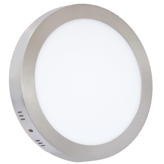 M24NO-SN 24W 6500K saten nikl nadgradni okrugli LED panel Mitea Lighting