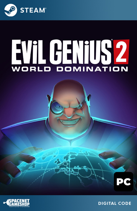 EVIL GENIUS 2: WORLD DOMINATION STEAM CD-KEY [GLOBAL]