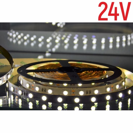 MLR-5050-60-24V 6500K (dnevna svetlost) LED traka 5m 24V 8W 60 LED/1m IP20 Mitea Lighting