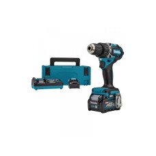 MAKITA Akumulatorska vibraciona bušilica - odvrtač DF002GD201, 40V XGT, 2x2,5 Ah