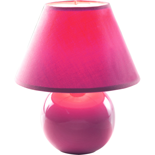 M1012 roze 1x40W E14 keramička stona lampa Mitea Lighting