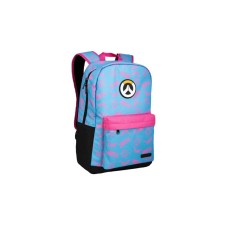 Jinx Overwatch D.Va Splash Backpack Blue/Pink