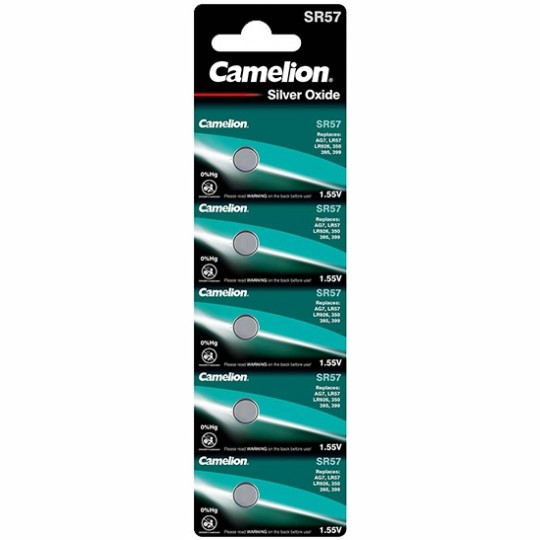 Baterije silver-oxide SR57 LR927.395 Camelion