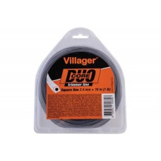 VILLAGER Silk za trimer 2.7mm X 1240m (20LB) - duo core - četvrtasta nit ( 068401 )