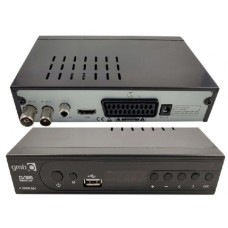 GEMBIRD GMB-MAT-818T DVB-T2 Set Top Box USB/HDMI/Scart/RF-out, PVR,Full HD, H265,hdmi-kabl, modulator1675 39315