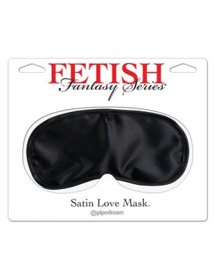 SATIN LOVE EYEMASK BLACK