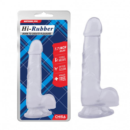 Hi-Rubber 7,7inch clear