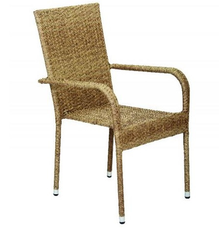 Baštenska stolica od ratana - braon BAY