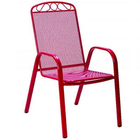 Baštenska stolica - crvena MELFI