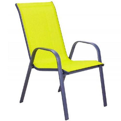 Baštenska stolica - žuta COMO