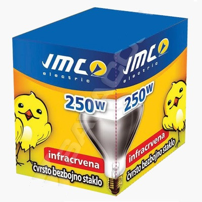 Sijalica - grejač za piliće 250W E27JMC