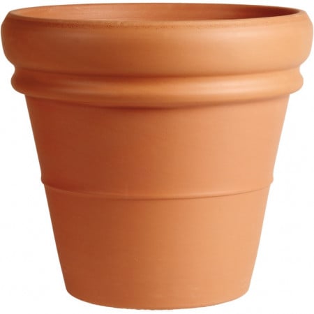 Saksija 56cm classica doppio bordo terracotta DEGREA