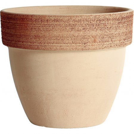 Saksija glinena 25 cm Palladio Graffiato Terracotta DEGREA