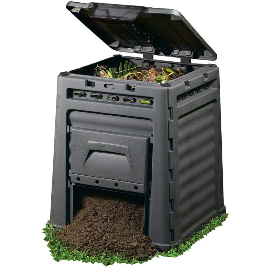 Komposter eco 320l bez baze - crna KETER