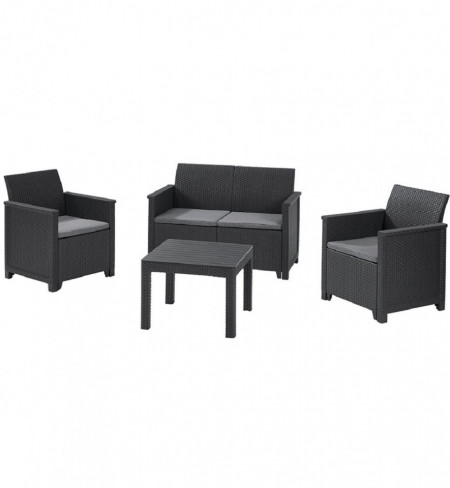 Baštenski set elodie 2 seater - grafit KETER