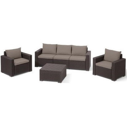 Baštenski set california 3 seater - braon KETER