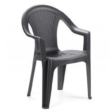 Baštenska stolica siva ISCHIA