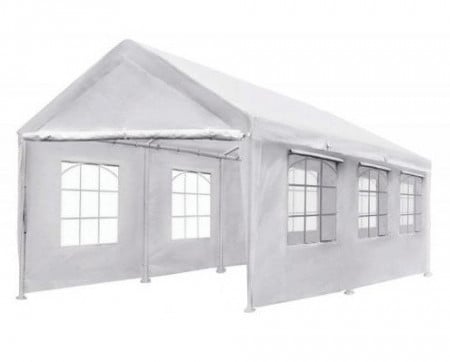 Baštenski paviljon 3x6m - beli