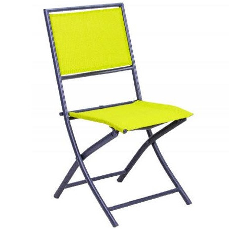 Baštenska stolica sklopiva - žuta LIPARI