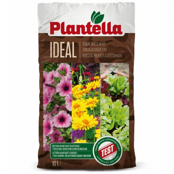 Zemlja - supstrat za cveće 10L Plantella IDEAL