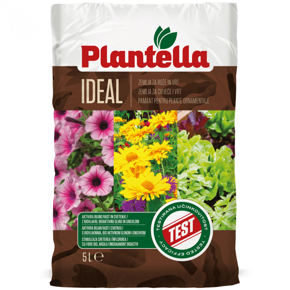 Zemlja - supstrat za cveće 5L Plantella IDEAL