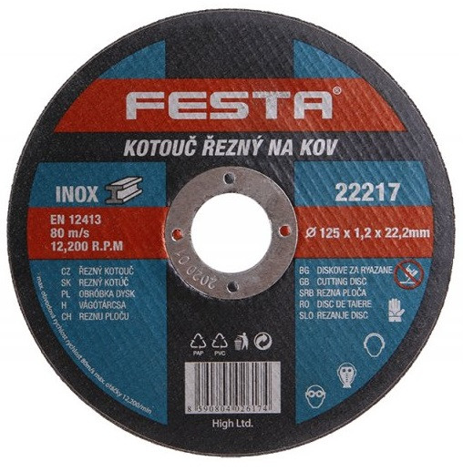 Rezna ploča za metal 115-230 FESTA