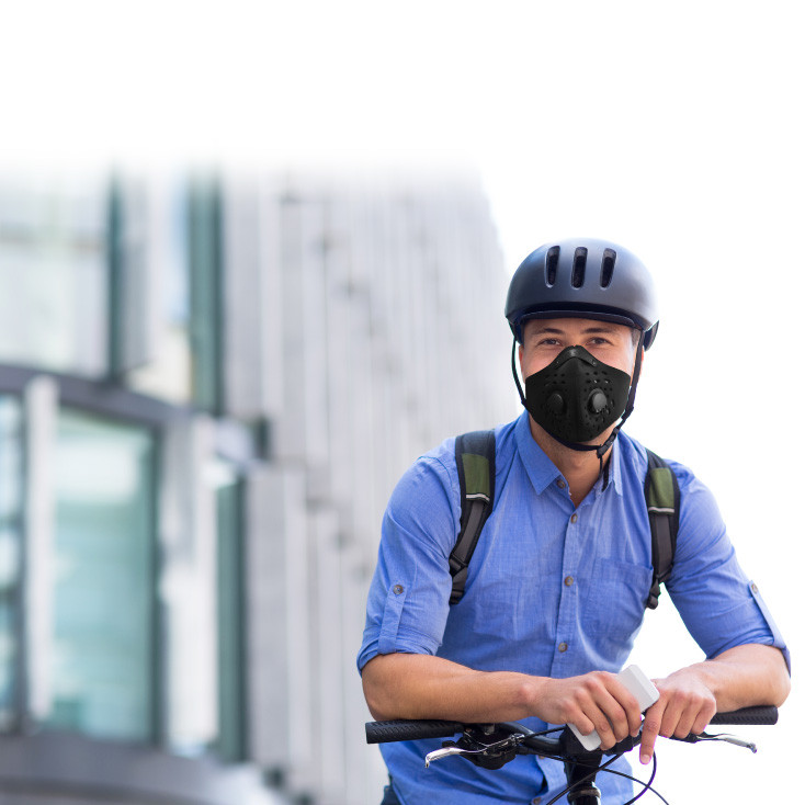Filter respirator maska protiv zagađenosti
