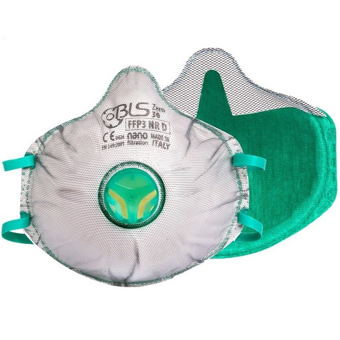 Maska respirator sa ventilom FFP3 BLS
