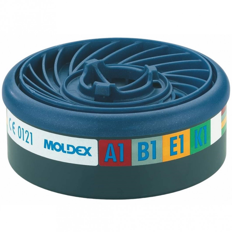Filteri za gasove i isparenja ABEK1 za respirator masku MOLDEX