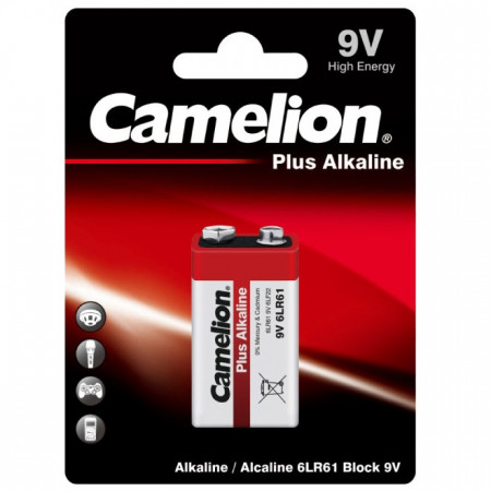 Alkalna baterija 9V CAMELION