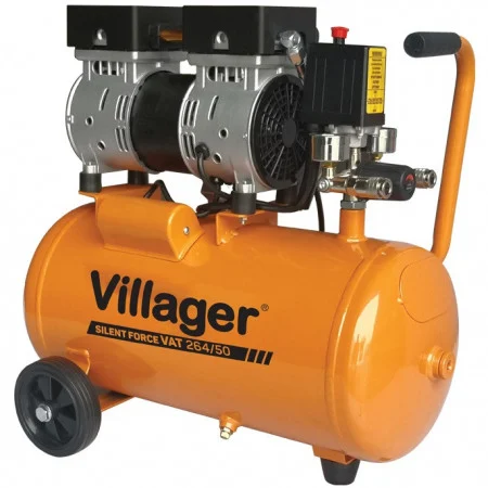 Kompresor bešumni 8bara, 50L - 1500W VAT 264/50 VILLAGER